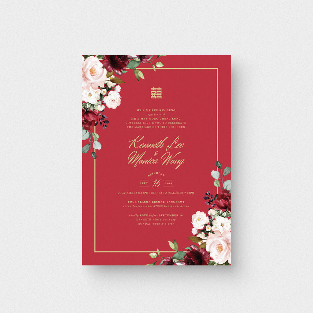 Date of Happiness II Invitation Card - The Paperpapers - Wedding ...