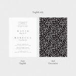 The Simplicity Invitation Card - The Paperpapers - Wedding Invitation ...