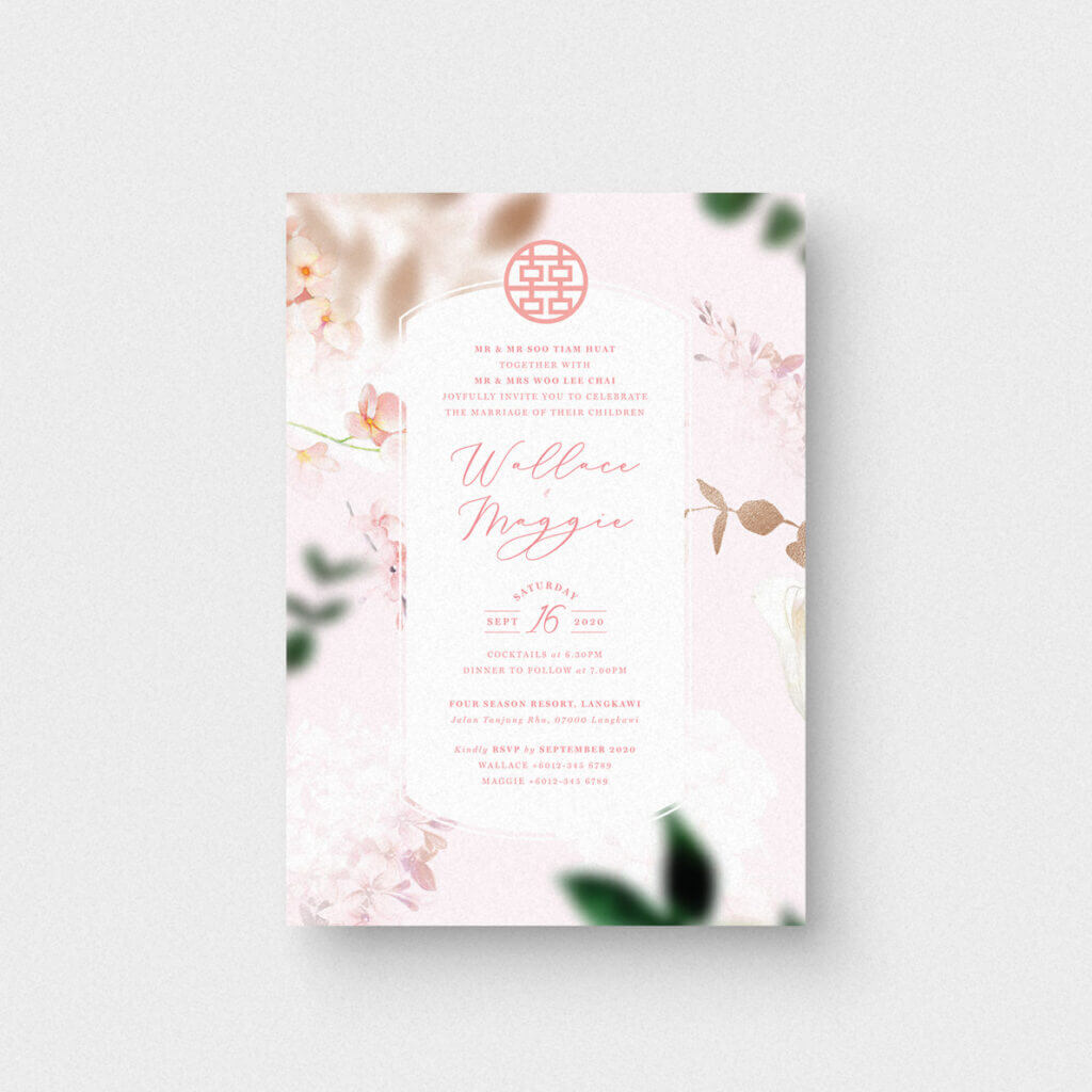 Oriental Archives - The Paperpapers - Wedding Invitation Malaysia